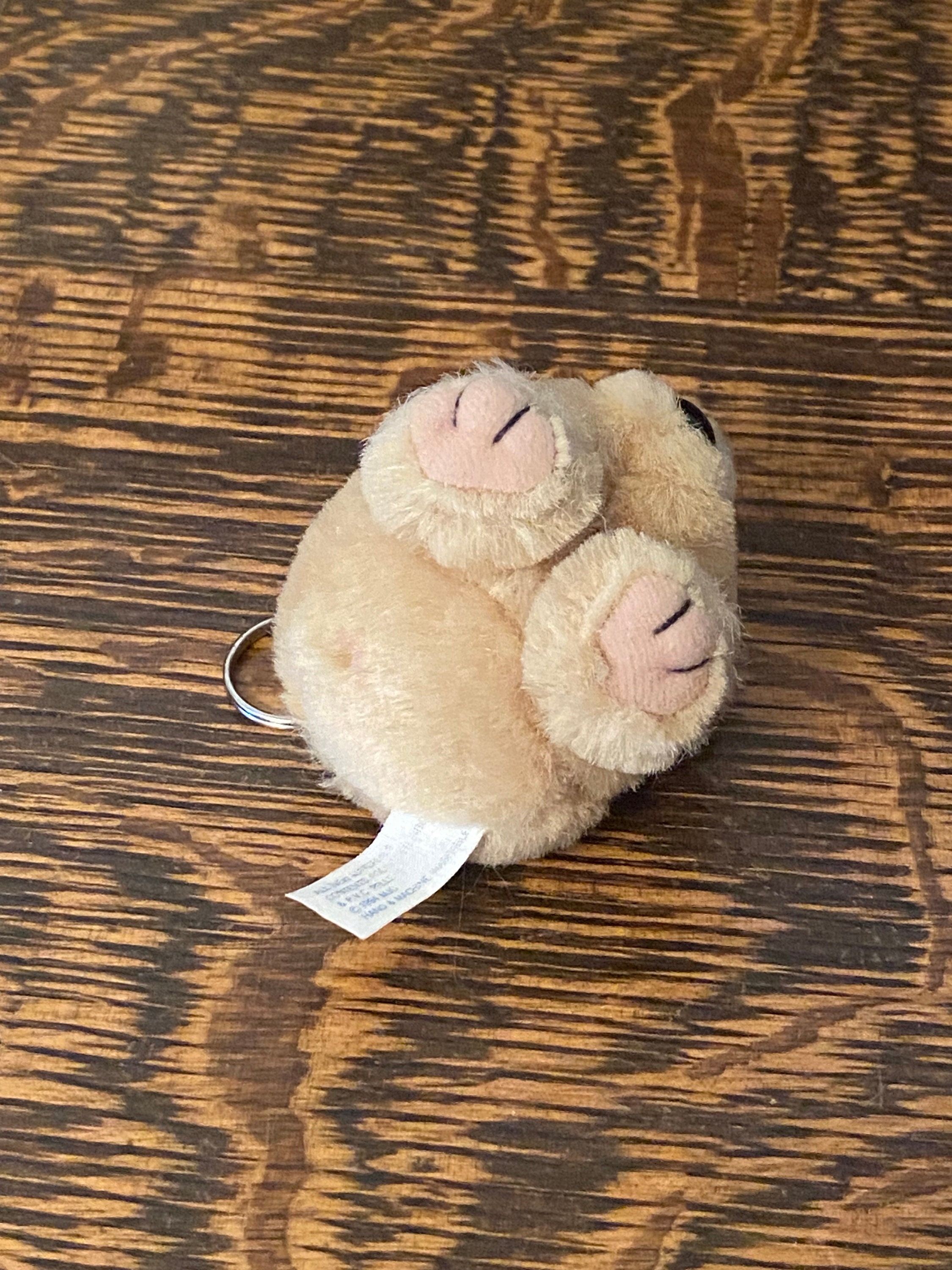 Vintage Swibco Puffkins Honey the Bear Keychain Mini Teddy Bear 90’s ...