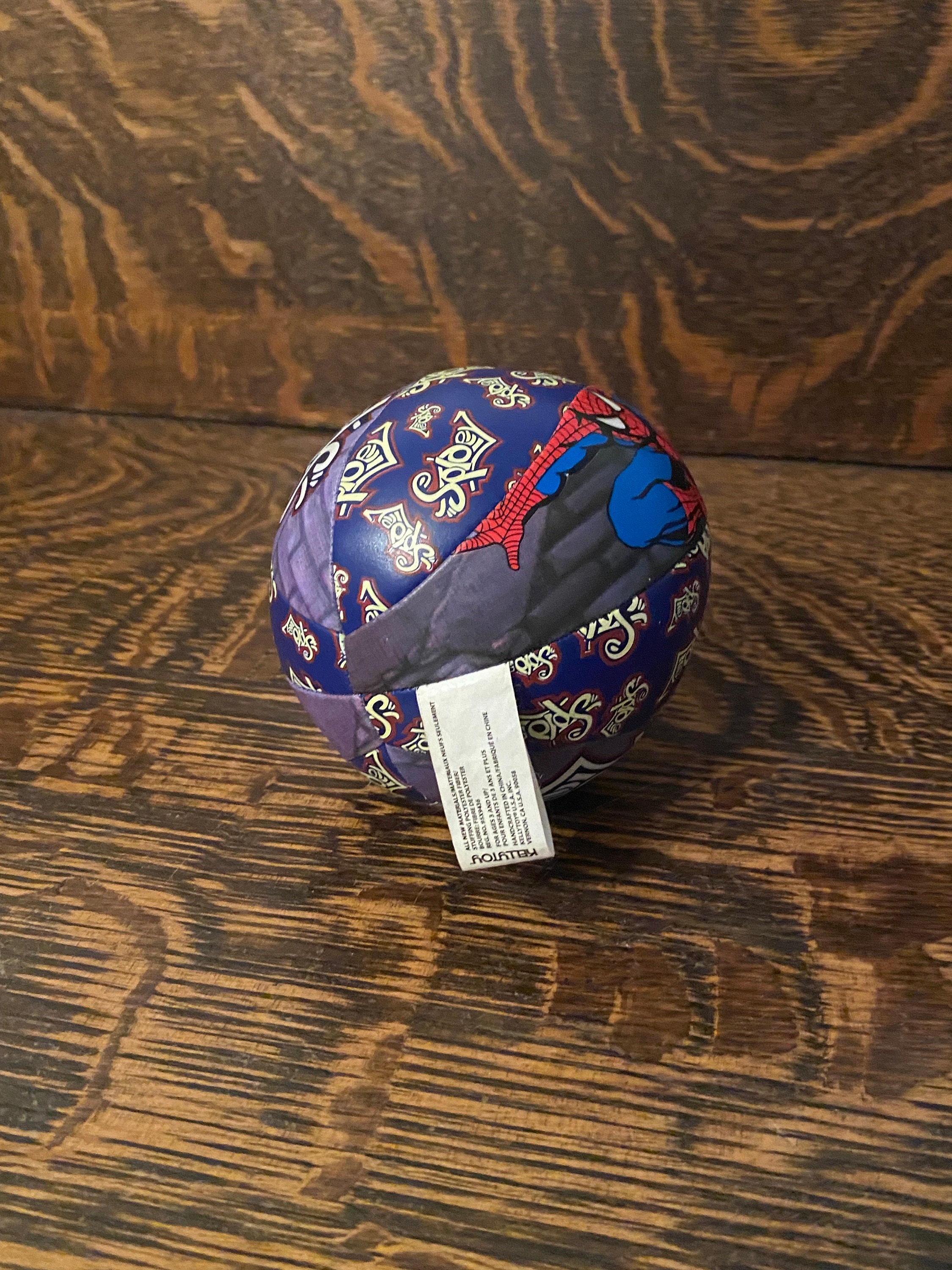 2007 Spider-man Ball Kellytoy Small Plush Ball Marvel the Amazing ...