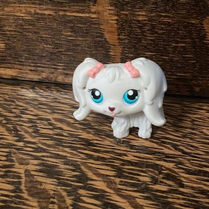 Littlest Pet Shop Maltese Puppy #65 LPS Figure Hasbro - Etsy