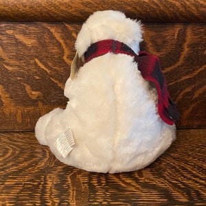 Vintage 1988 Chrisha Creations Plush Polar Bear Chrisha Playful Plush ...