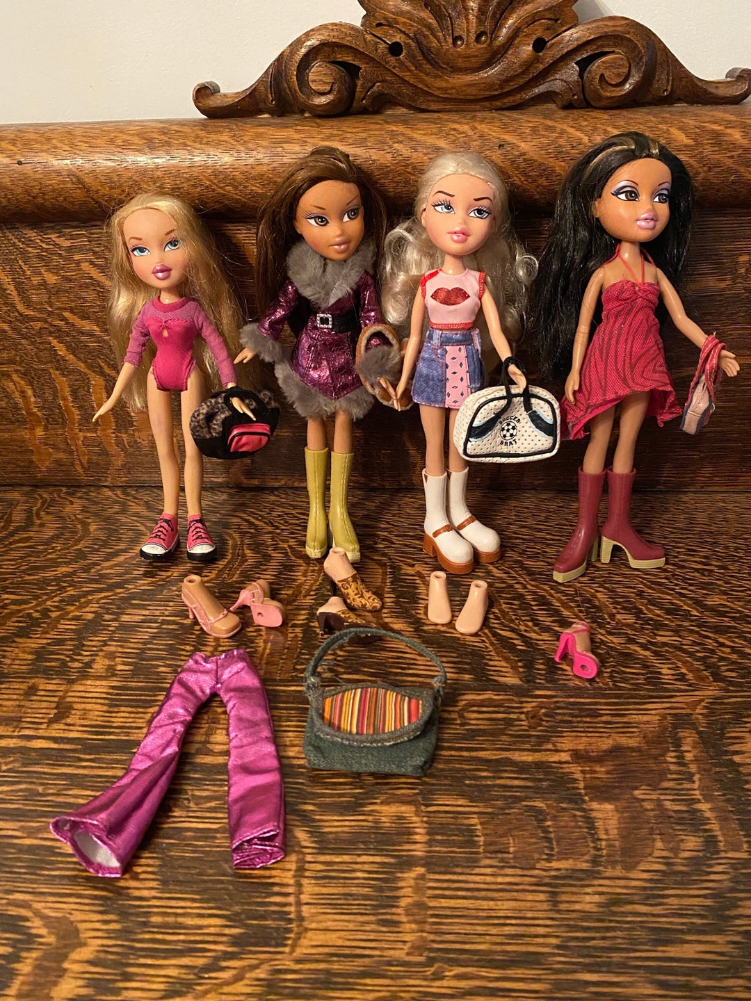 Vintage Bratz Doll Lot of 4 MGA Entertainment - Etsy