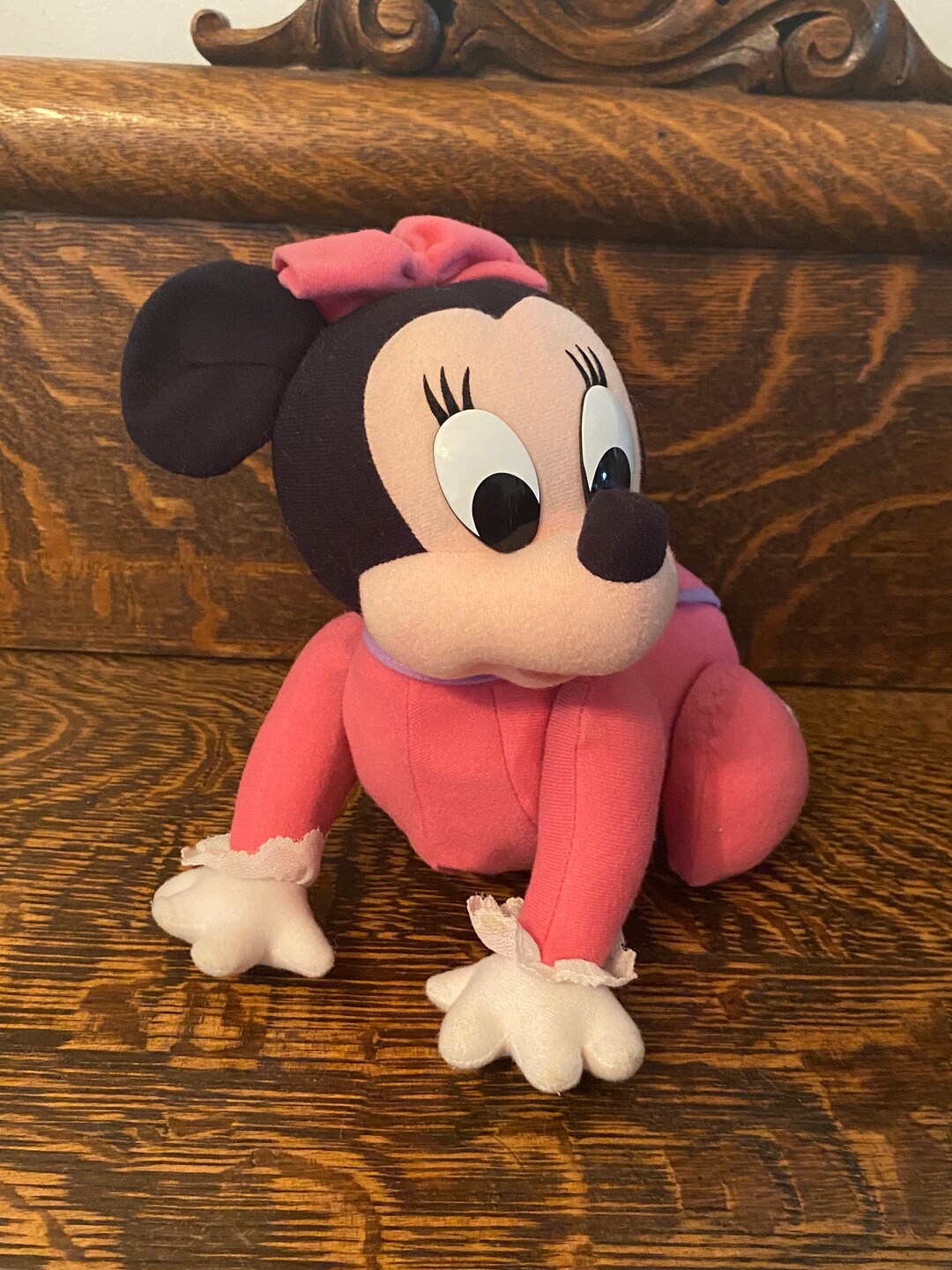 1995 Mattel Touch N Crawl Minnie Mouse Vintage Disney Baby & Toddler ...