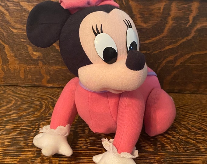 1995 Mattel Touch N Crawl Minnie Mouse Vintage Disney Baby & Toddler ...
