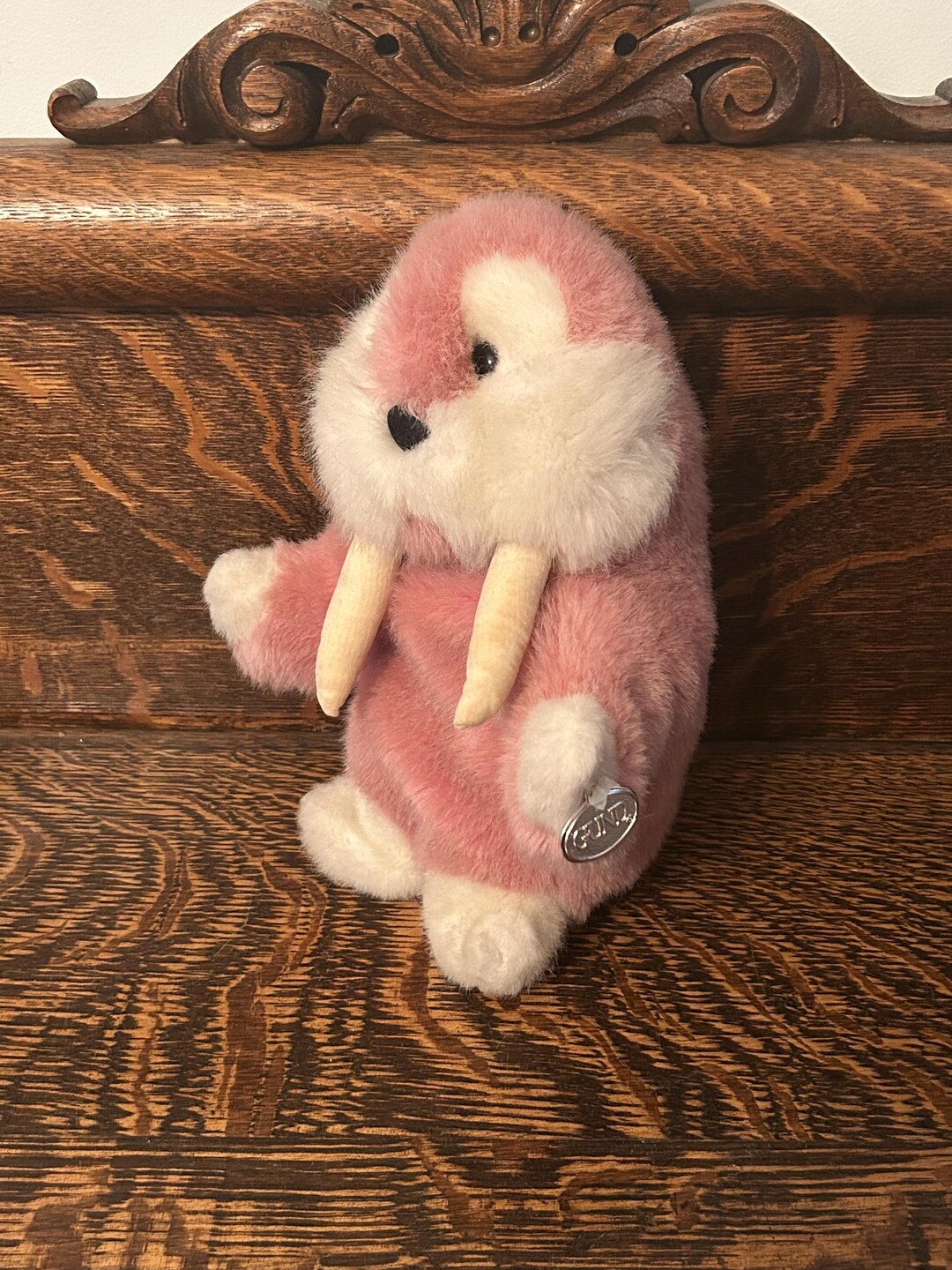Vintage Gund Mooky Walrus 1985 Gund Pink Walrus Plush - Etsy