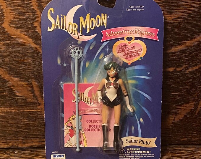 Vintage Sailor Moon Doll Articulated Adventure Action Figure Sailor Pluto 1997 Irwin Toys - Etsy