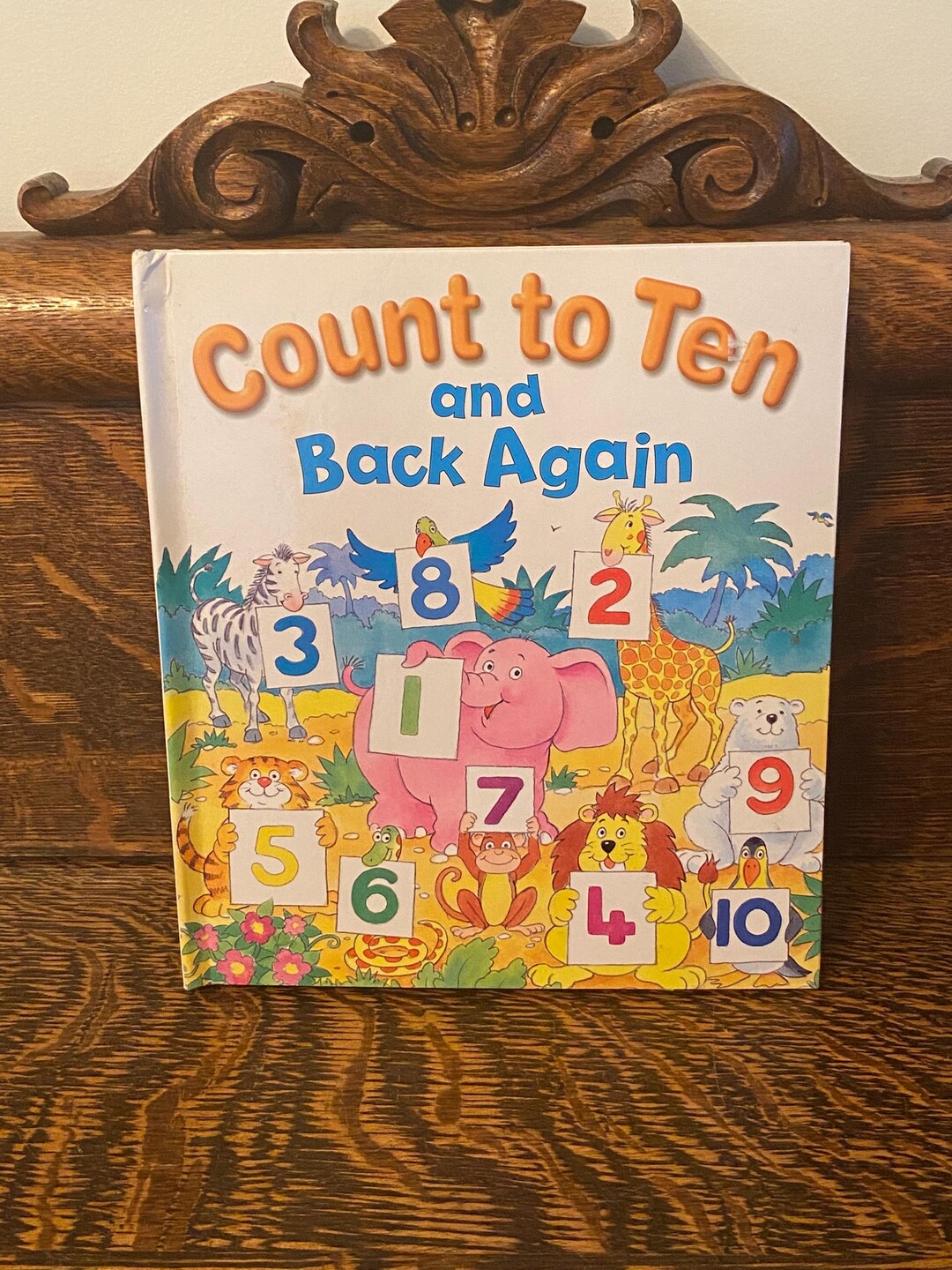 Vintage Children’s Counting Book Pull-the-flaps Book “count to Ten and ...