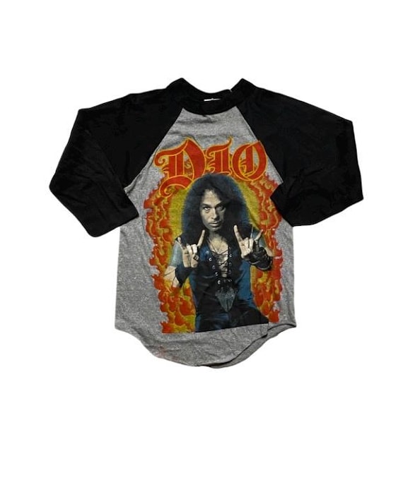 Rare Vintage 1985 DIO Sacred Heart Heavy Metal Tour S… - Gem