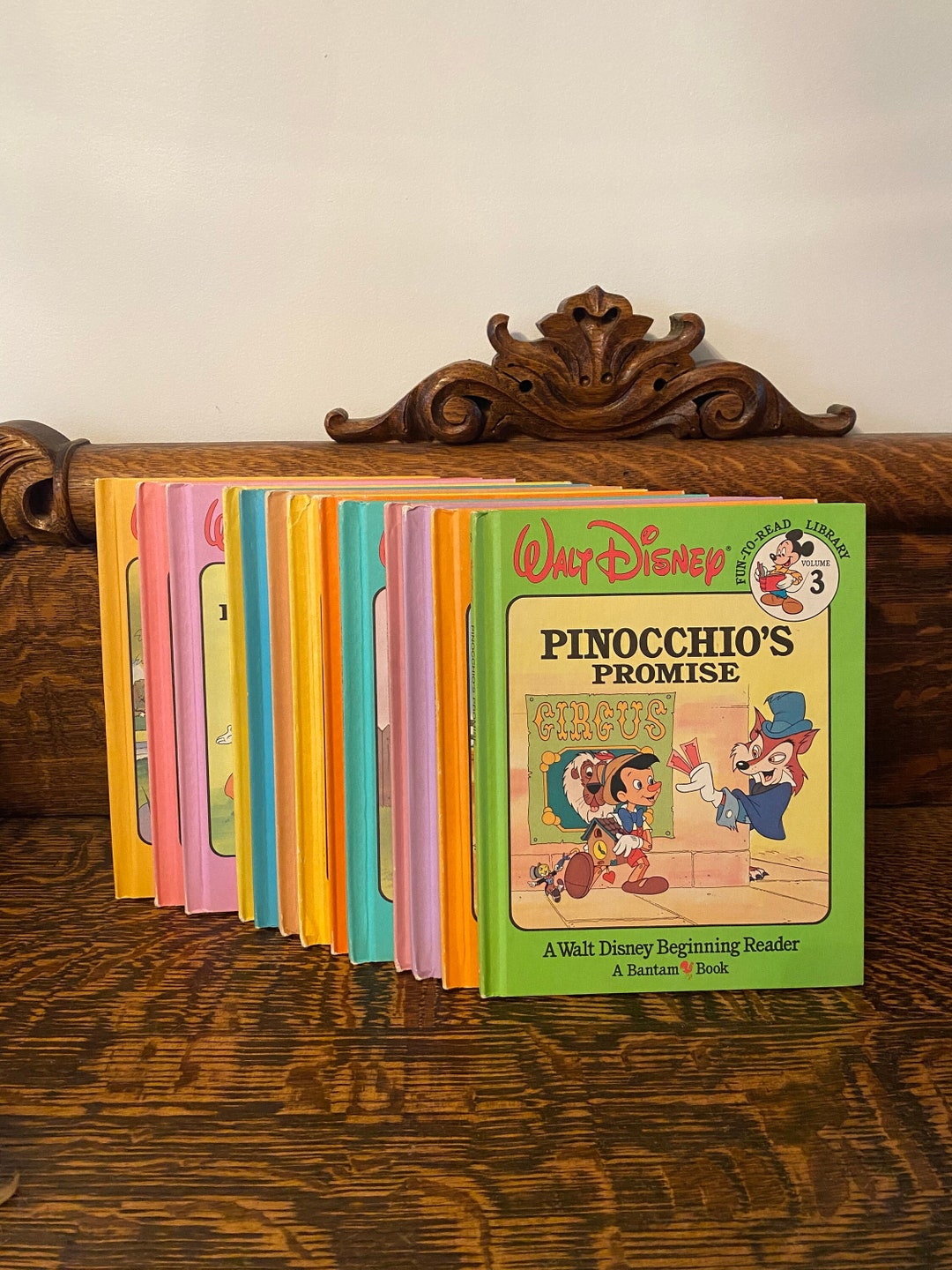 Vintage Walt Disney Fun to Read Library Beginner Reader Book Collection ...