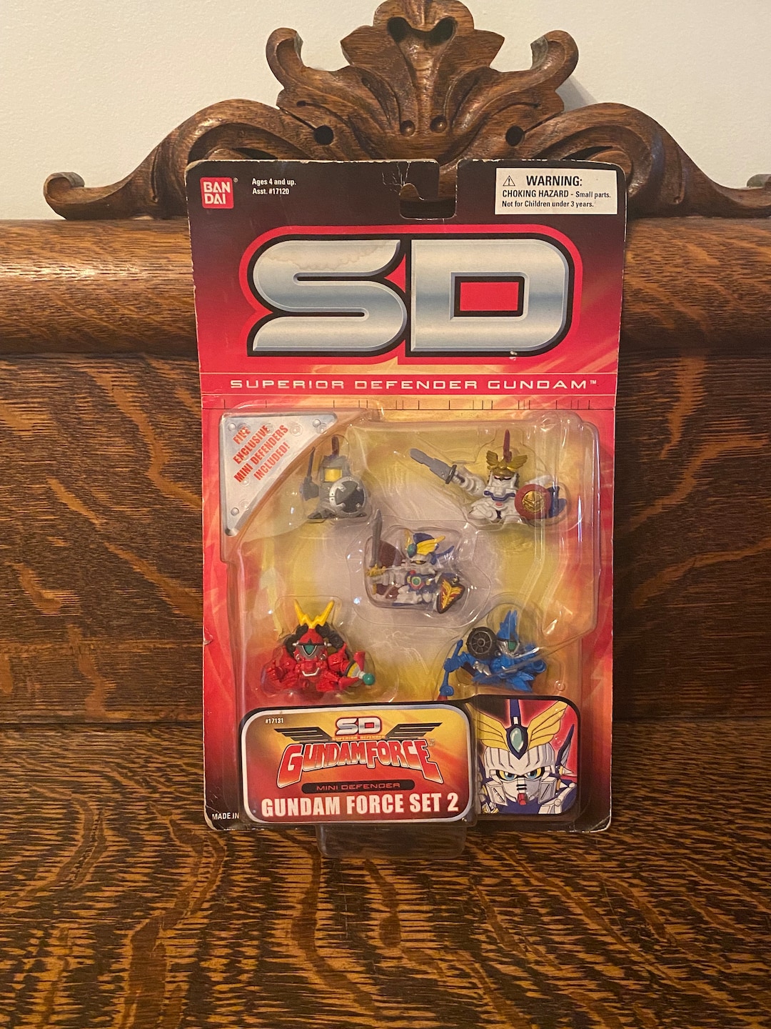 Vintage SD Gundam Force Bandai Gundam Figures Gundam Force Set 2 Rare ...