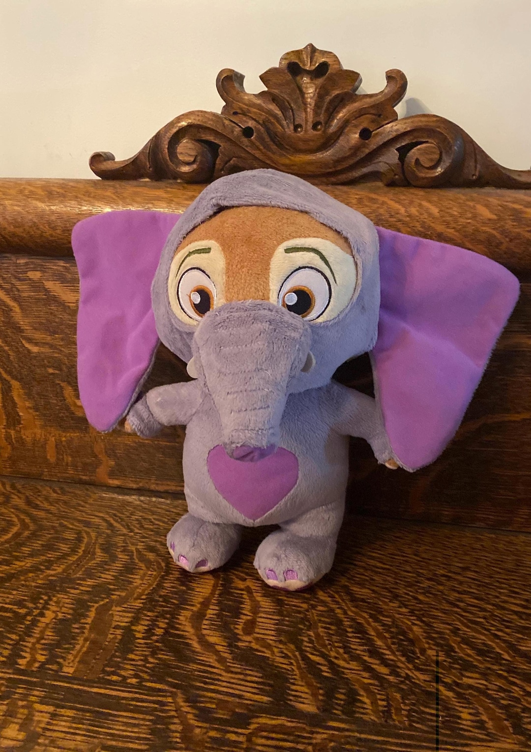 Zootopia Ele Finnick Talking Plush Fox in Elephant Disguise - Etsy
