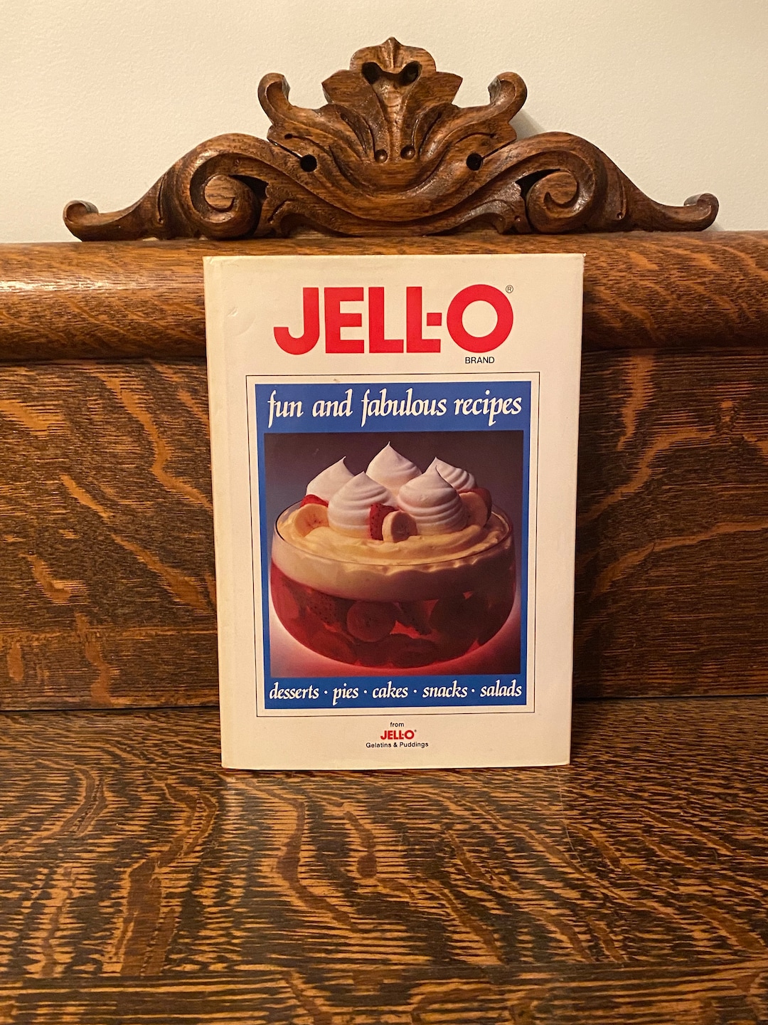 Vintage Jell-o Cook Book 80s Cook Book Jell-o Fun and Fabulous Recipes ...