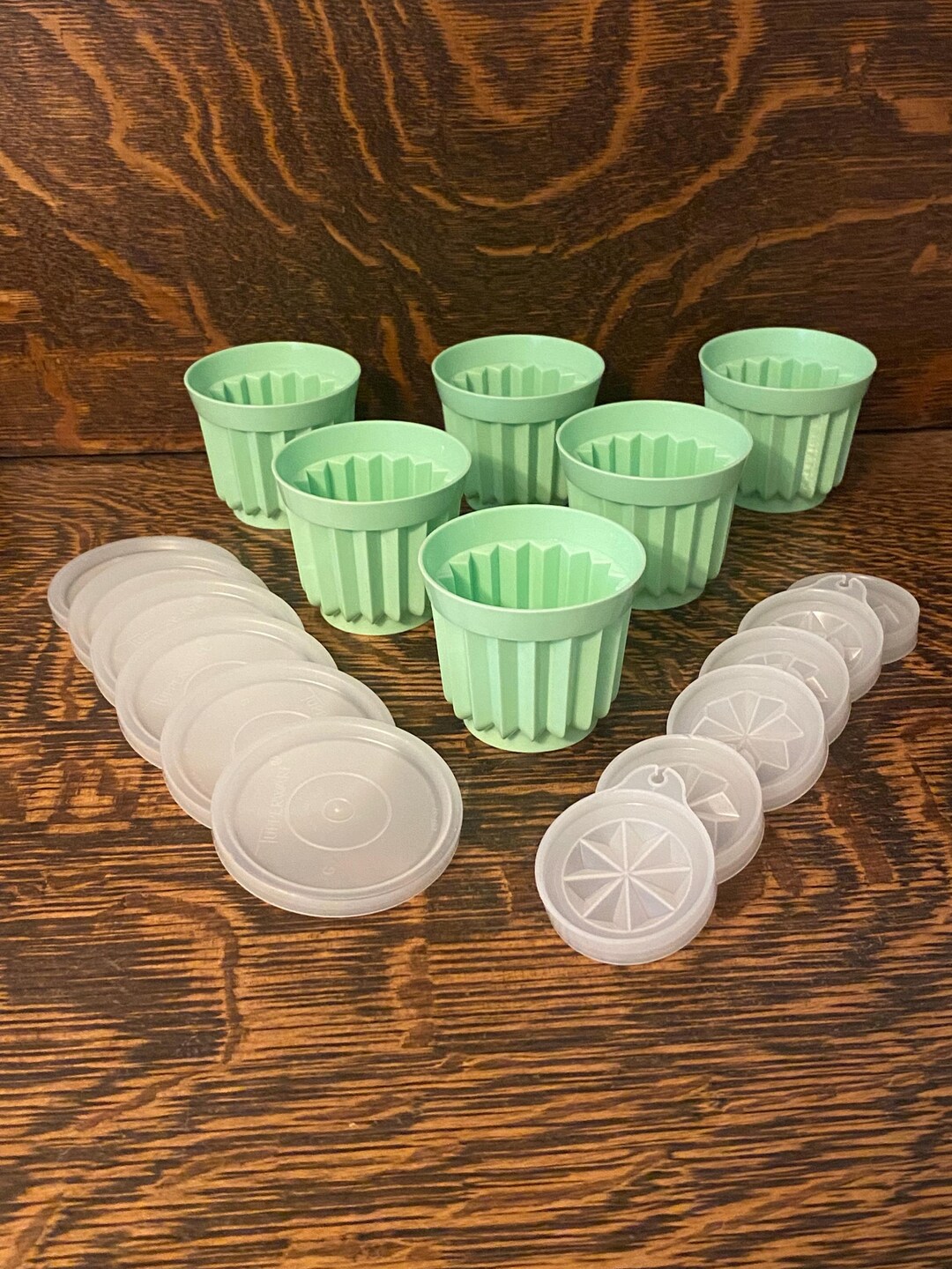 Vintage Tupperware Jell-o Dessert Molds Single Serve Jello Cups - Etsy