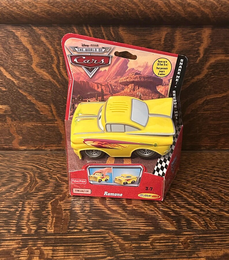 Fisher Price Disney Pixar Cars Shake and Go Ramone Toy Car 2007 Mattel ...