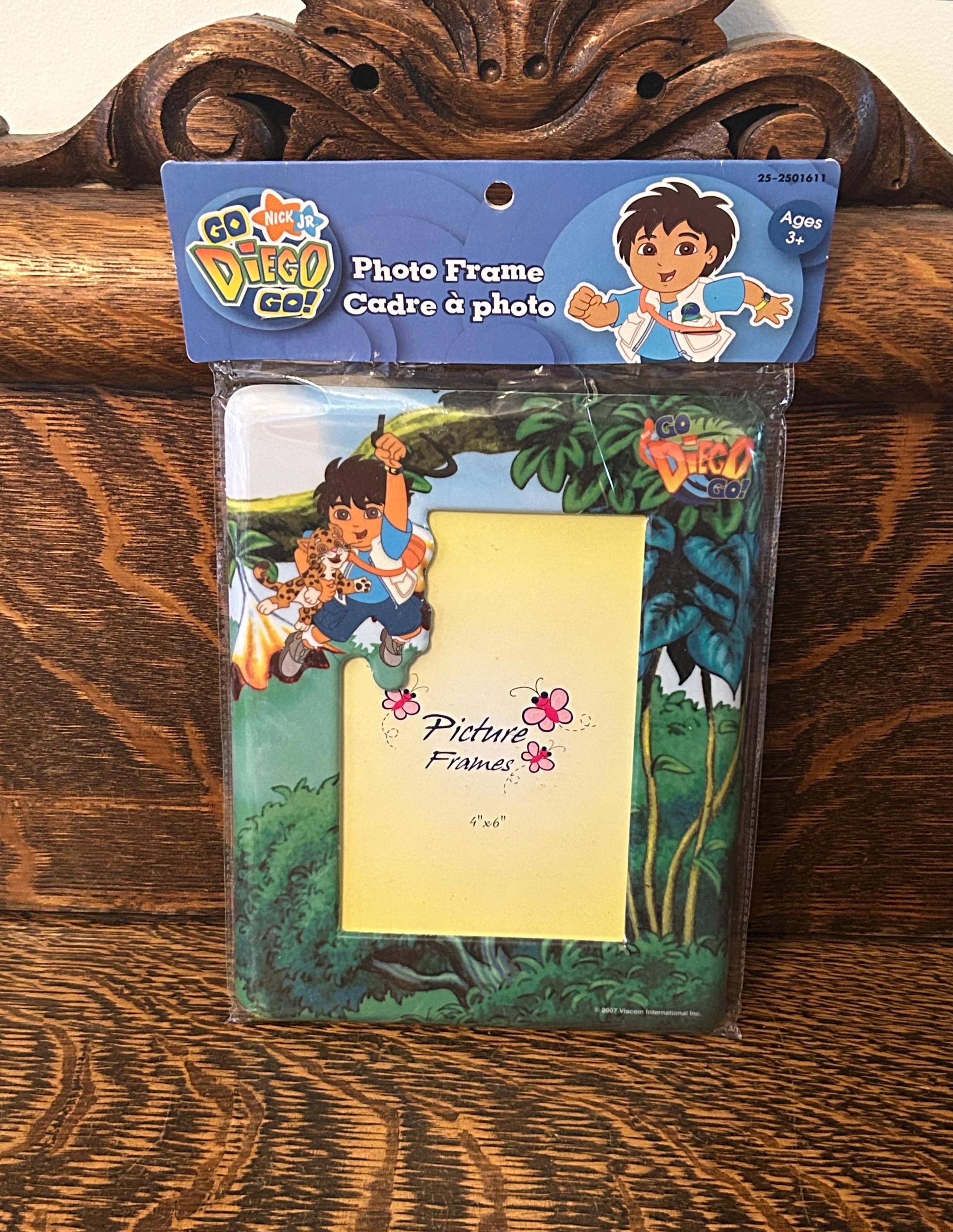 Dora the Explorer “go Diego Go” Picture Frame 2007 Nickelodeon Nick JR ...