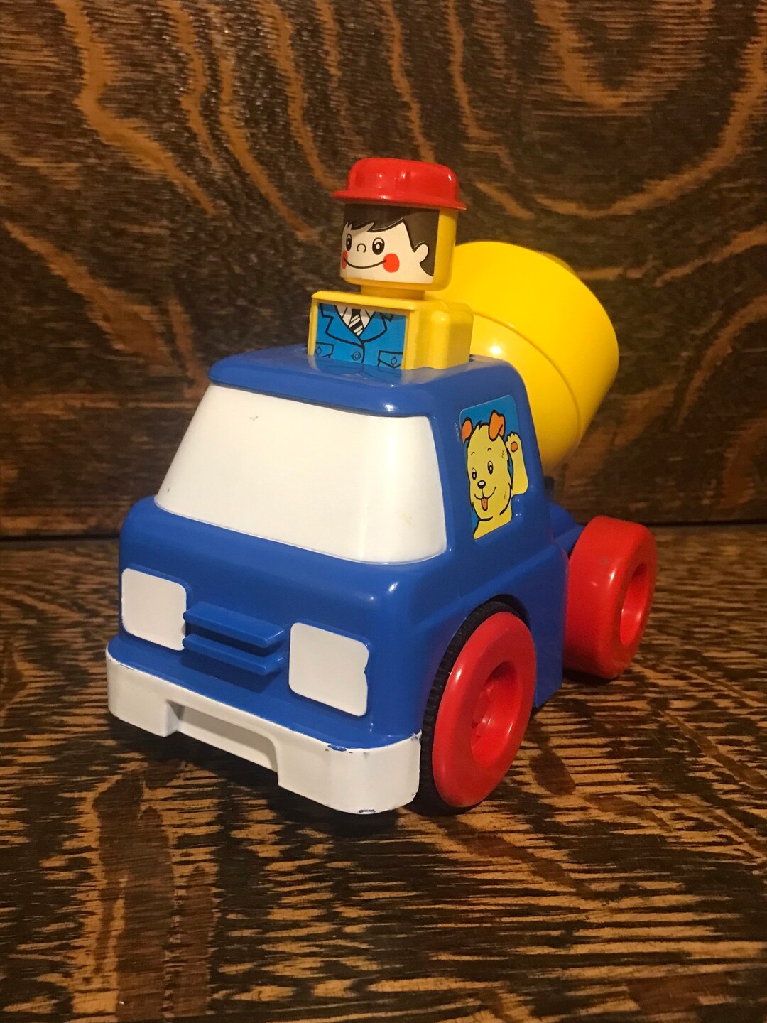 1980 Unimax Toys Press N Roll Truck Retro Cement Mixer L’il Hands - Etsy