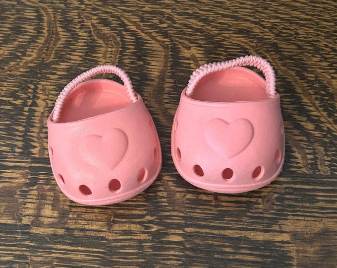 Build-a-bear Workshop Pink Croc Shoes BAB Bear Clothing - Etsy