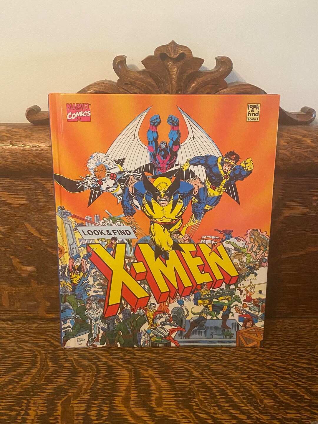 1992 Marvel X-men Look and Find Book Marvel Comics - Etsy