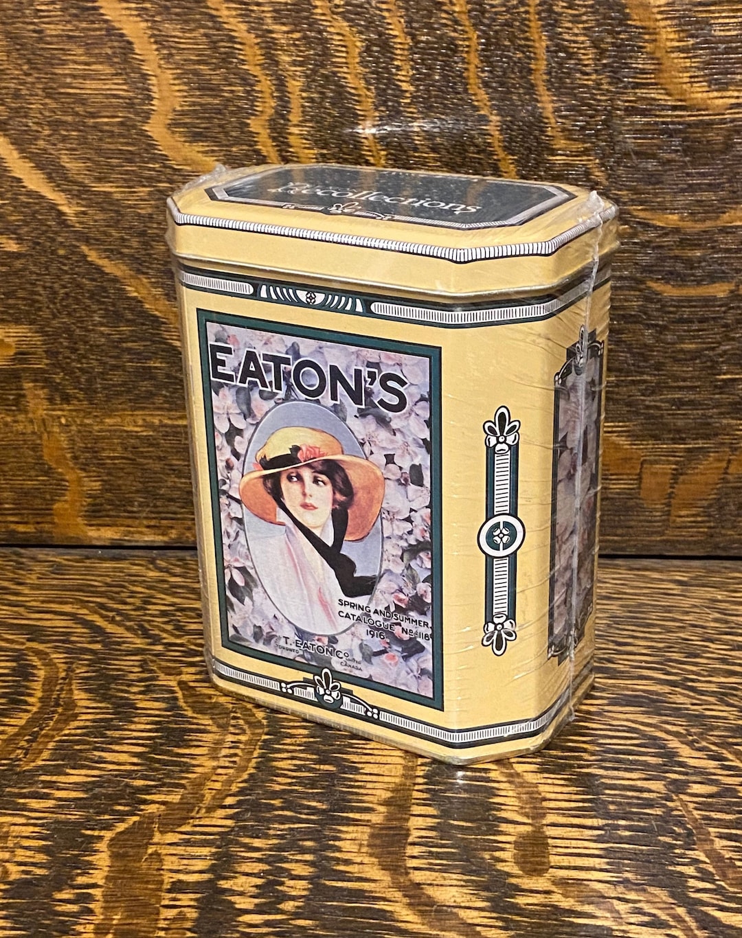 Rare Vintage Eaton’s Coffee Tin Eaton’s Recollections Premium Blend ...