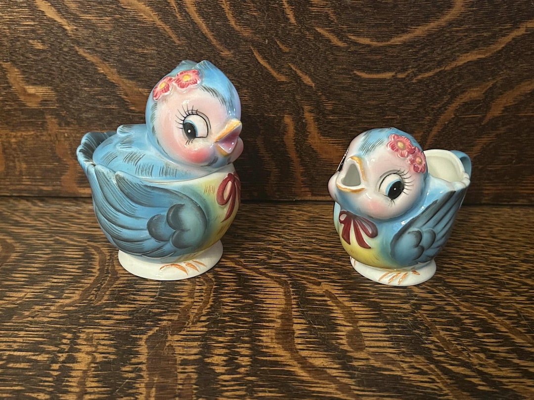 Vintage Geo Z Lefton 7170 Bird of Happiness Anthropomorphic ESD ...