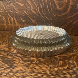 Vintage Kaiser Pie Pan Flan Pan Set West Germany Fluted Metal Baking ...