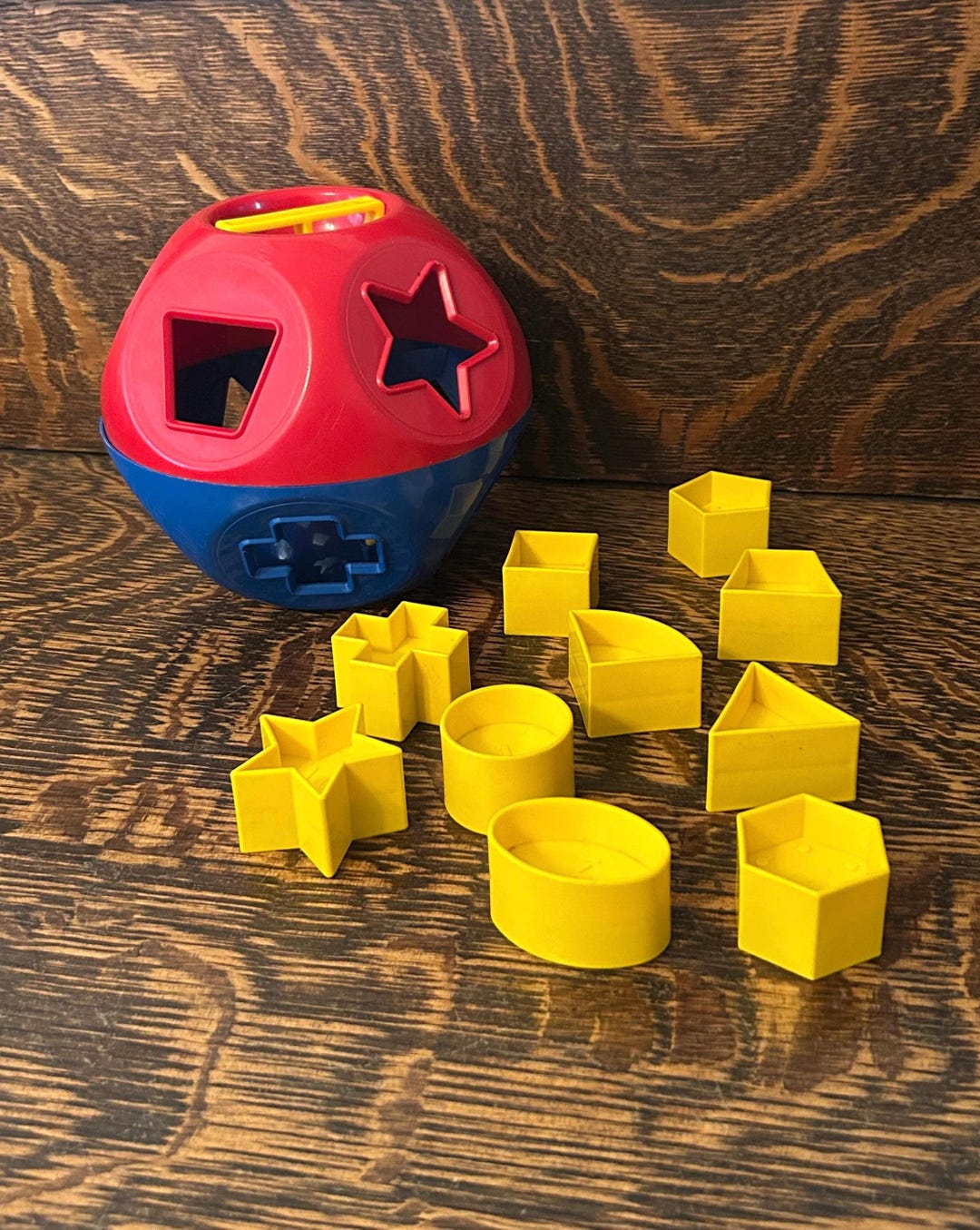 Vintage Tupperware Toys Shape Sorter Ball Baby & Toddler Toy - Etsy