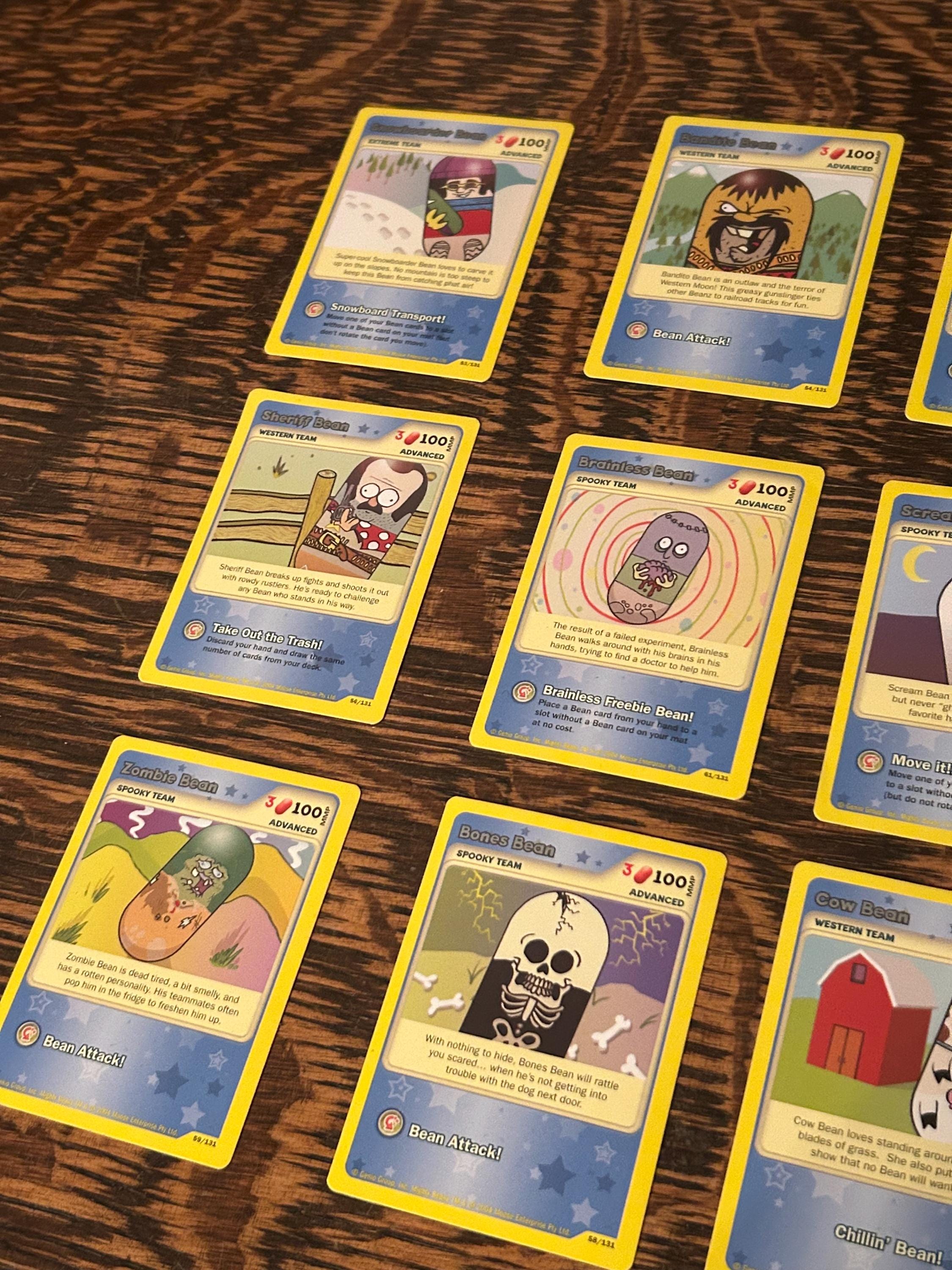 Vintage Mighty Beanz Trading Card Game 2004 Moose Genio Cards - Etsy