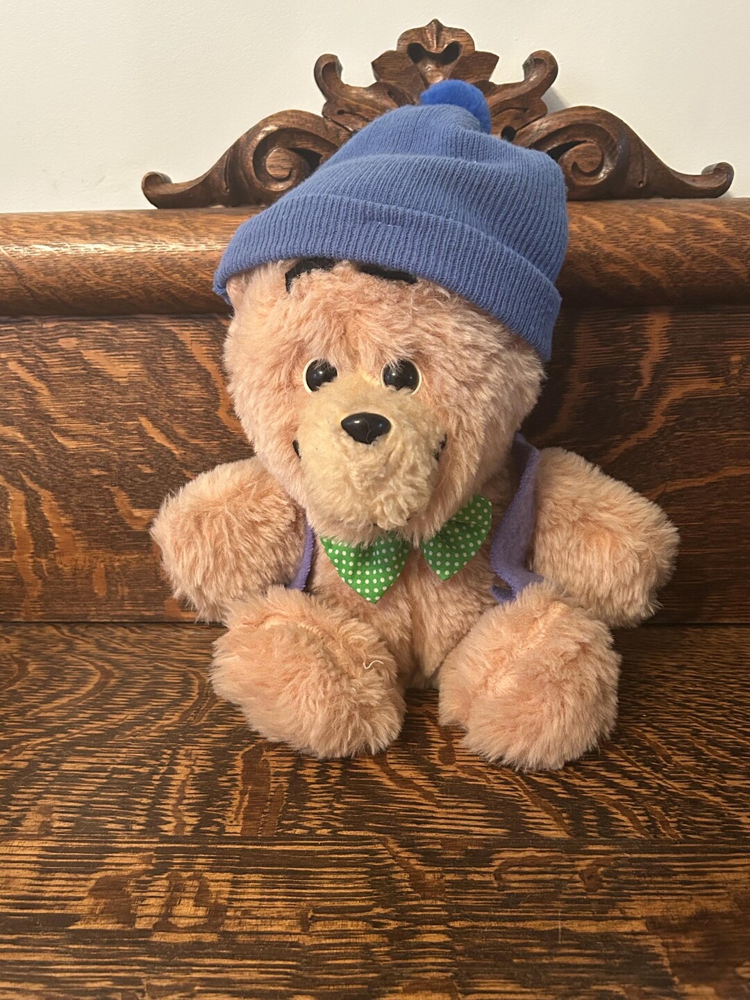Vintage Ted E Bear Plush the Bear Who Slept Through Christmas 1981 ...