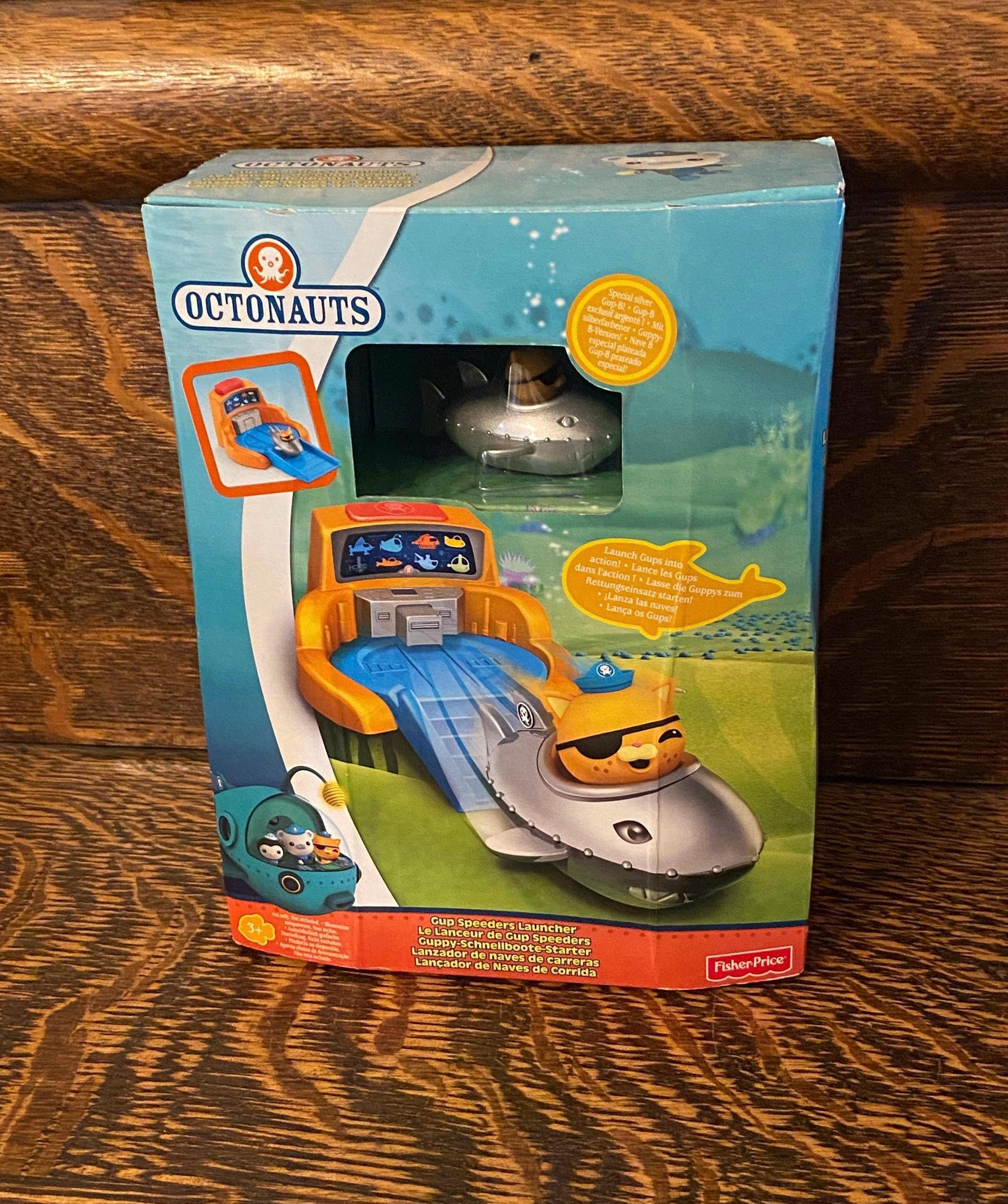 Octonauts Gup Speeders Launcher Toy 2013 Fisher Price Silver Gup B With ...