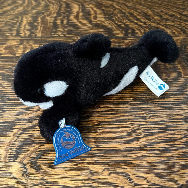 Sea World Orca Plush - Etsy