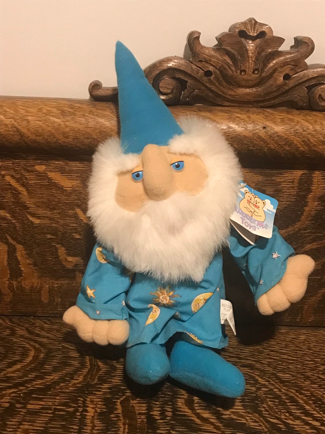 Rare Kellytoy Wizard Vintage Plush Late 80s Stuffed Toy 14 Collectible ...