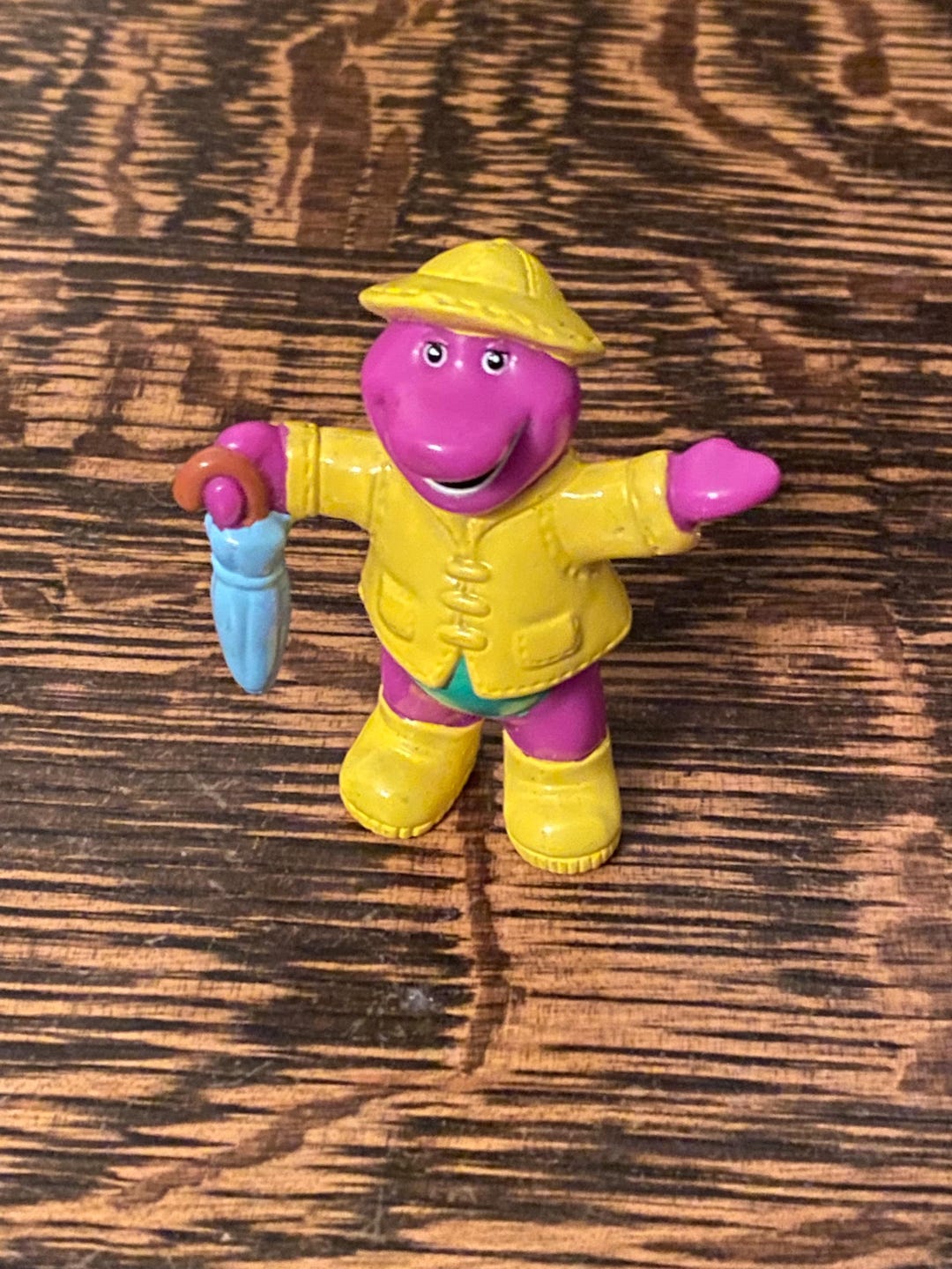 Vintage Barney PVC Cake Topper Toy Display Figure 1993 Lyons Group ...