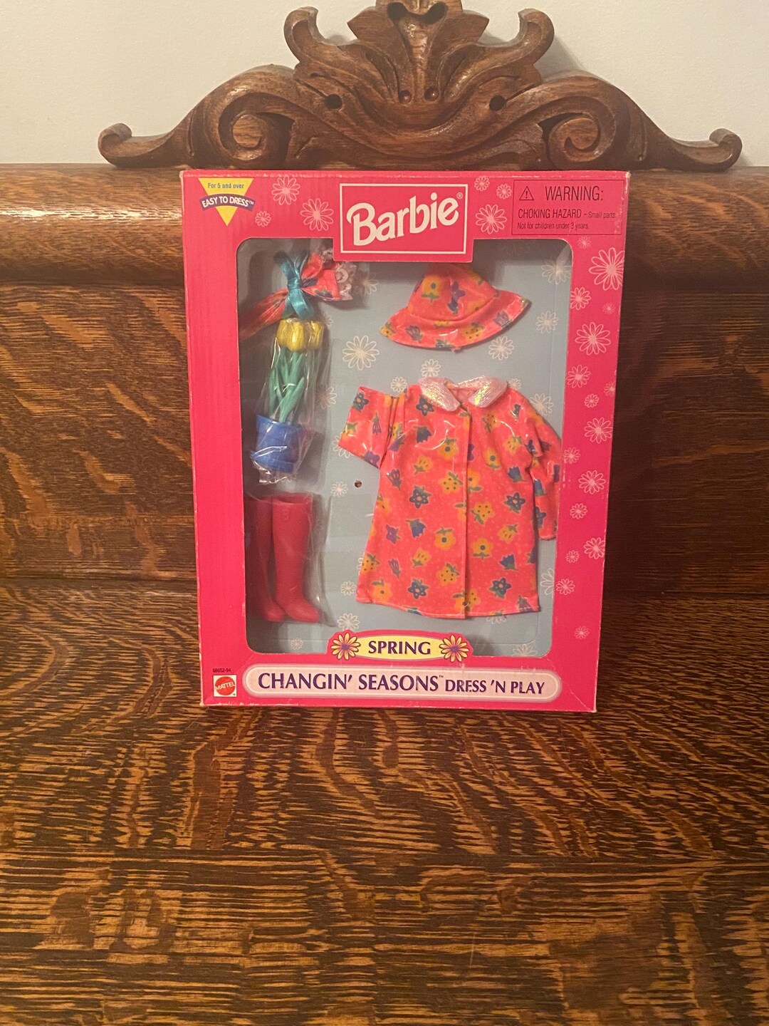 Vintage Barbie 1998 Changin’ Seasons Dress ‘N Play Spring Barbie ...