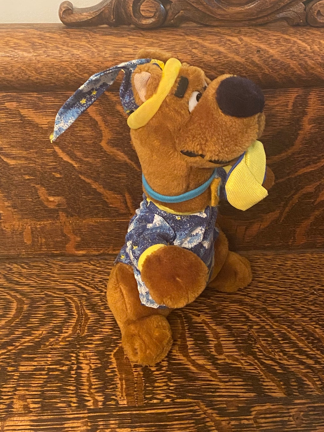 Vintage Scooby Doo Plush Cartoon Network Bedtime Scooby - Etsy