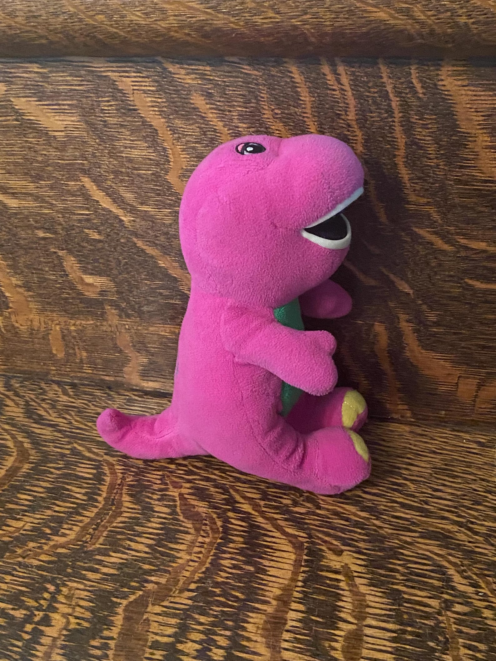 Barney the Dinosaur Small Barney Plush Toy the Purple Dinosaur - Etsy ...