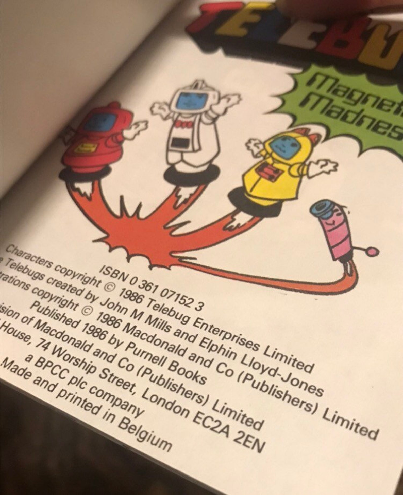 The Telebugs Rare 1986 Small Colour Illustrated Books Telebugs - Etsy