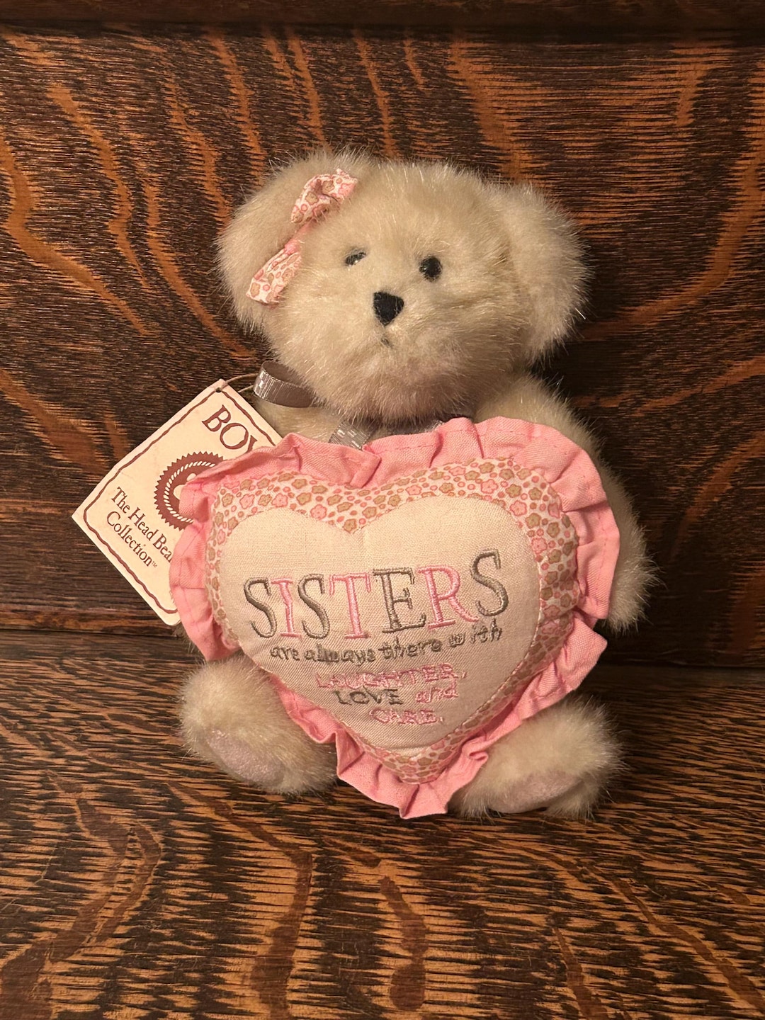 Vintage Boyds Bears “sisters Are Always There With Laughter Love & Care” Sissy Bear the Boyds ...