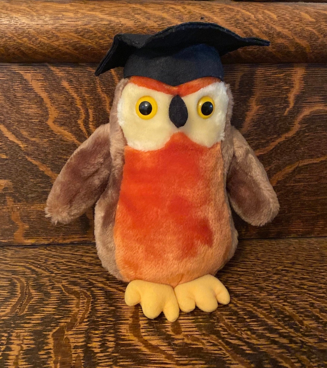 1988 Sugar Loaf Toys Plush Owl Vintage Stuffed Animal - Etsy