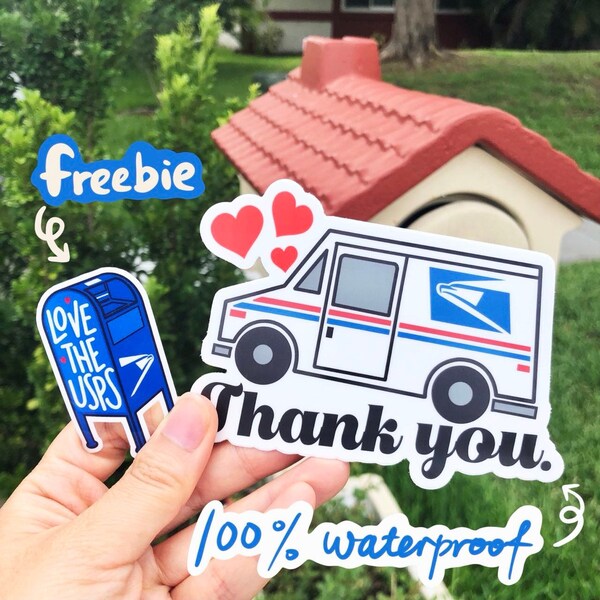 Funny Mailbox Decal - Etsy