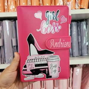 Girl Boss BUDGET BINDER, Personalized Images Monthly Budget Planner ...