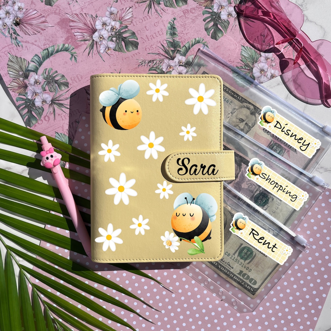 Busy Bee BUDGET BINDER, Personalized Images Monthly Budget Planner ...