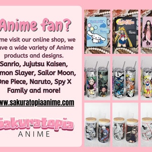 Anime Beer Can Glass, Iced Coffee Cup Anime Merch, Boyfriend Birthday ...