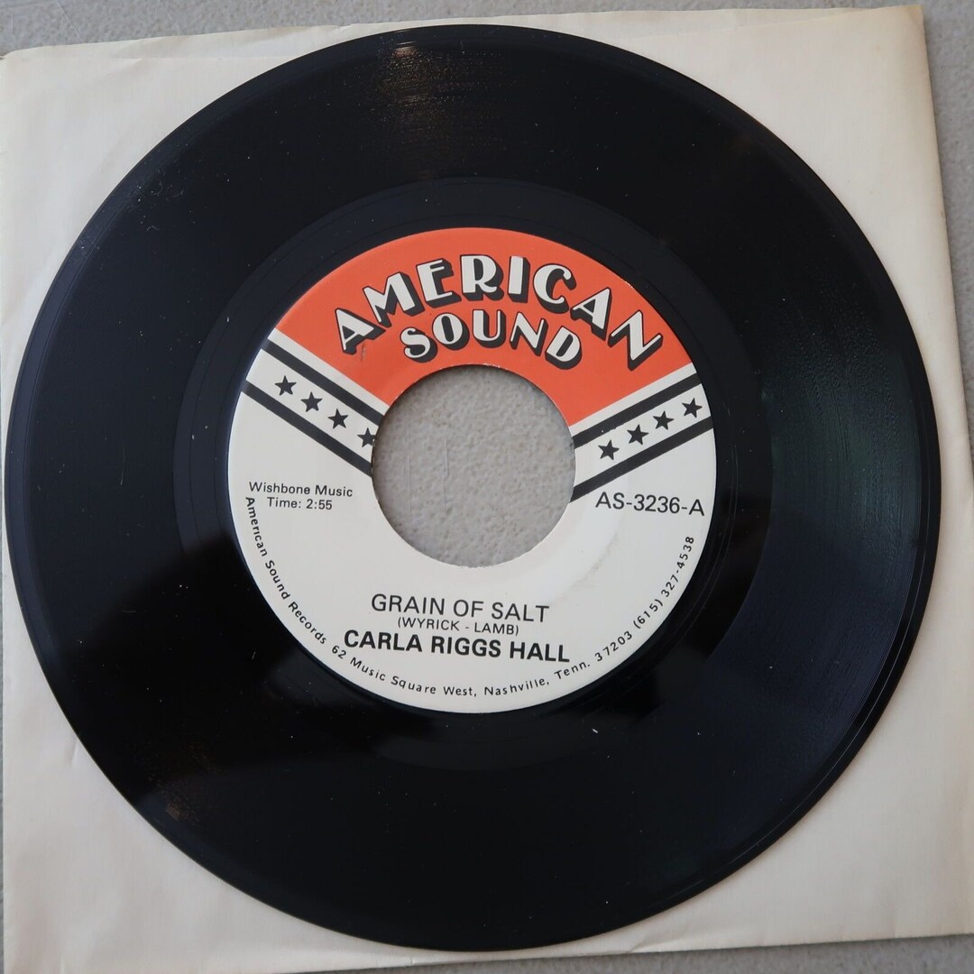 Carla Riggs Hall Love the Devil Out of Me/grain of Salt Vinyl 45 Rare ...