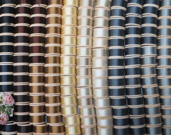 SILK TWIST THREAD Buttonhole Spool You Pick Color Tags: 61A Green 164A ...