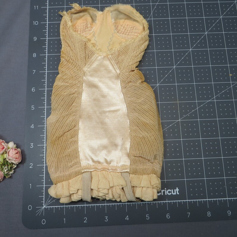 1930 Mannequin CORSET GIRDLE BRA Salesman Sample Advertisement Tag ...
