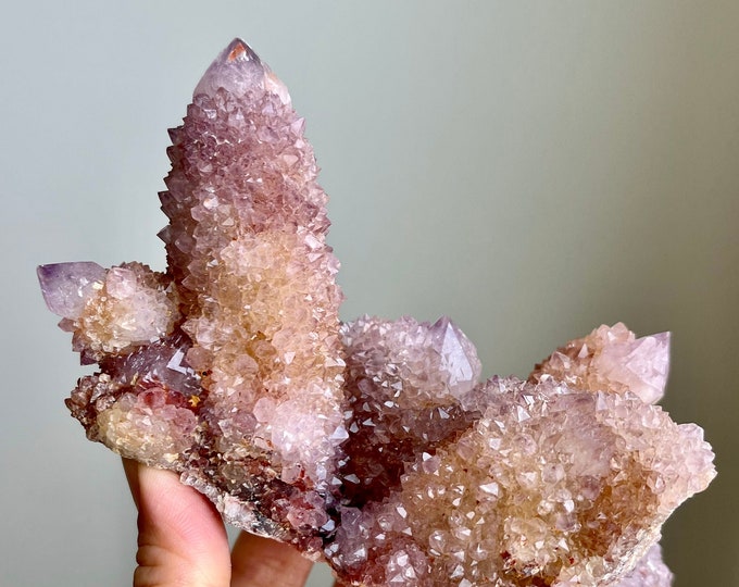 Lavender Spirit Quartz With Iron & Hematite Inclusions - Etsy