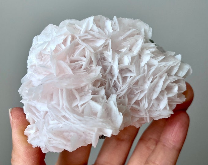 Fluorescent Pink Rose Calcite - Etsy