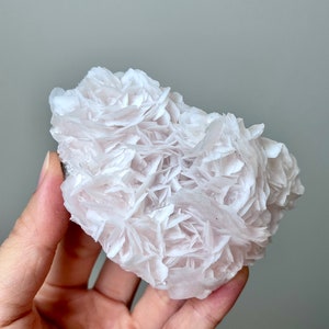 Fluorescent Pink Rose Calcite - Etsy