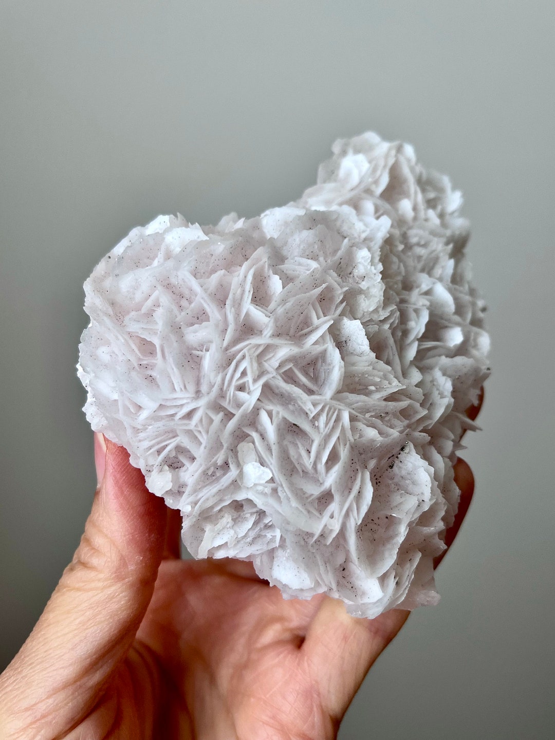 Fluorescent Rose Calcite in Slight Pink - Etsy