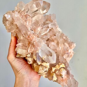 Pink Himalayan / Samadhi Quartz Cluster - Etsy