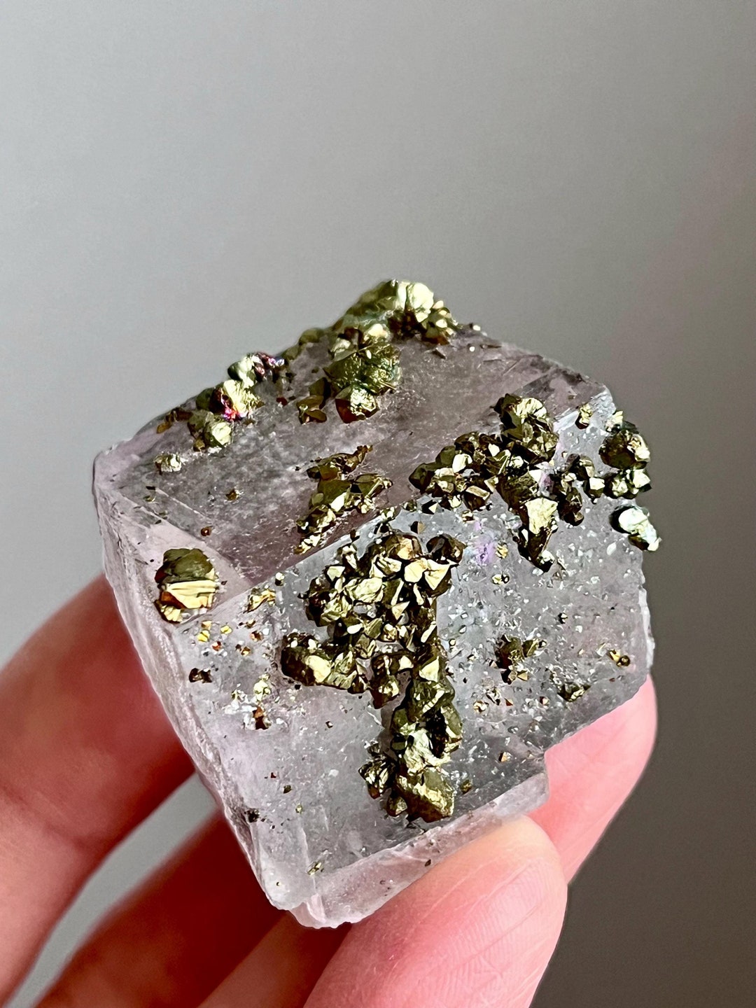 High Grade Pink Dolomite With Chalcopyrite - Etsy